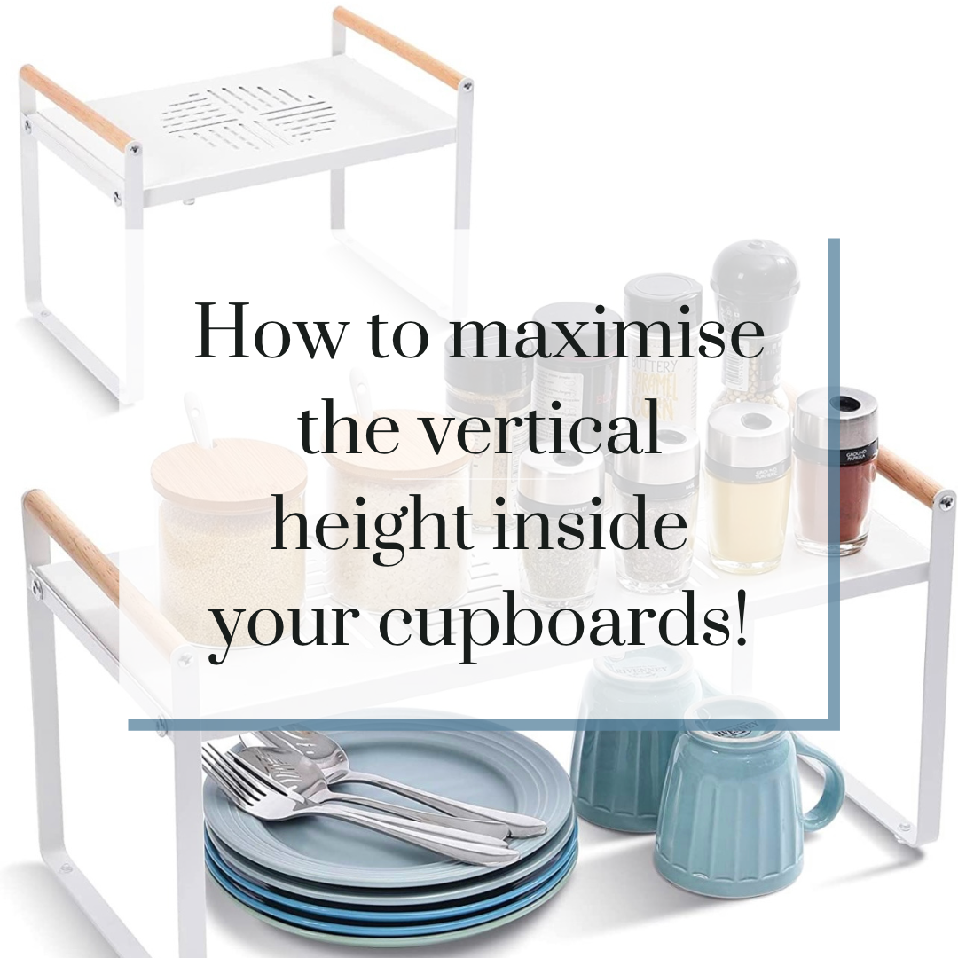 How to maximise the vertical height inside your cupboards! - The ...