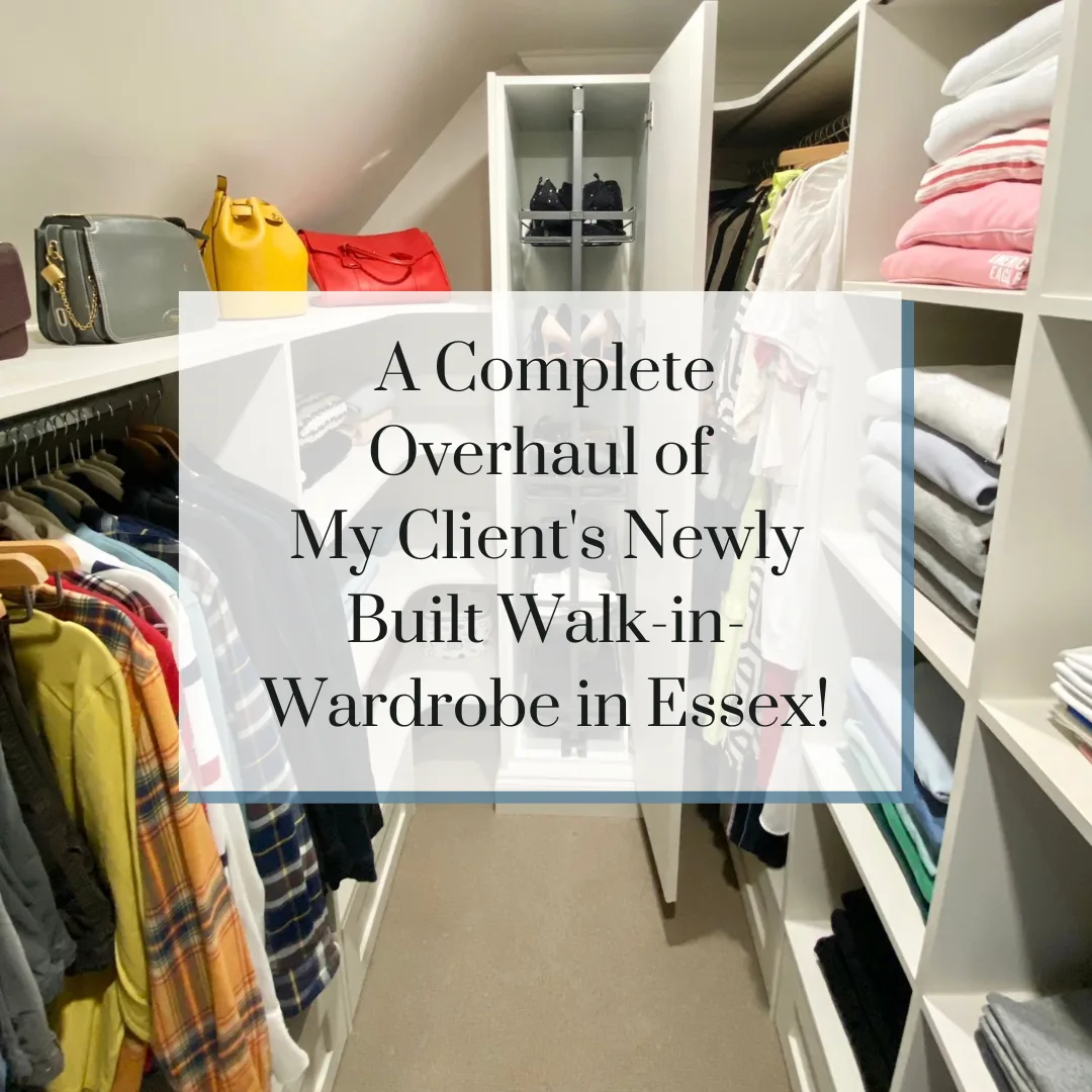 A Complete Overhaul of My Client's Newly Built Walk-in-Wardrobe in ...
