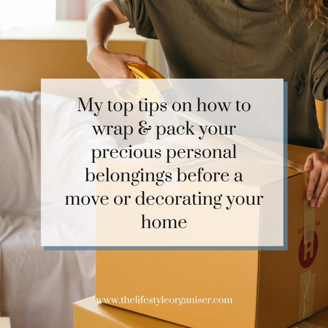 6 top tips on how to wrap & pack your belongings before a move