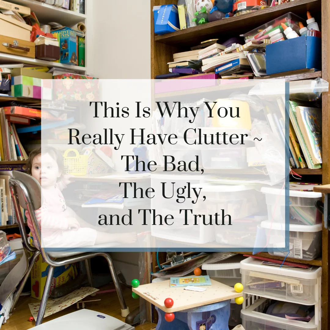 This Is Why You Really Have Clutter ~ The Bad, The Ugly, and the Truth ...
